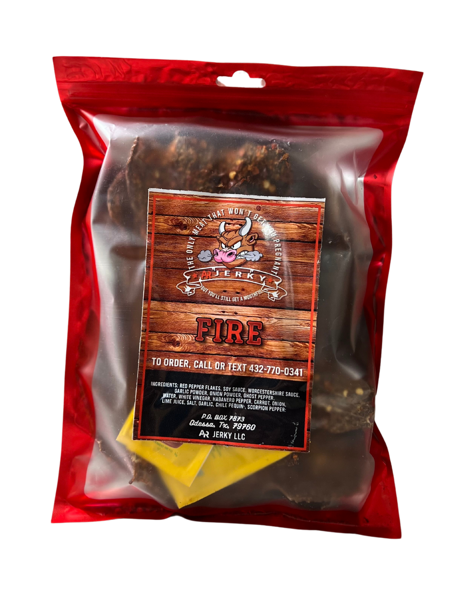 Fire Flavor Beef Jerky – A/R Jerky